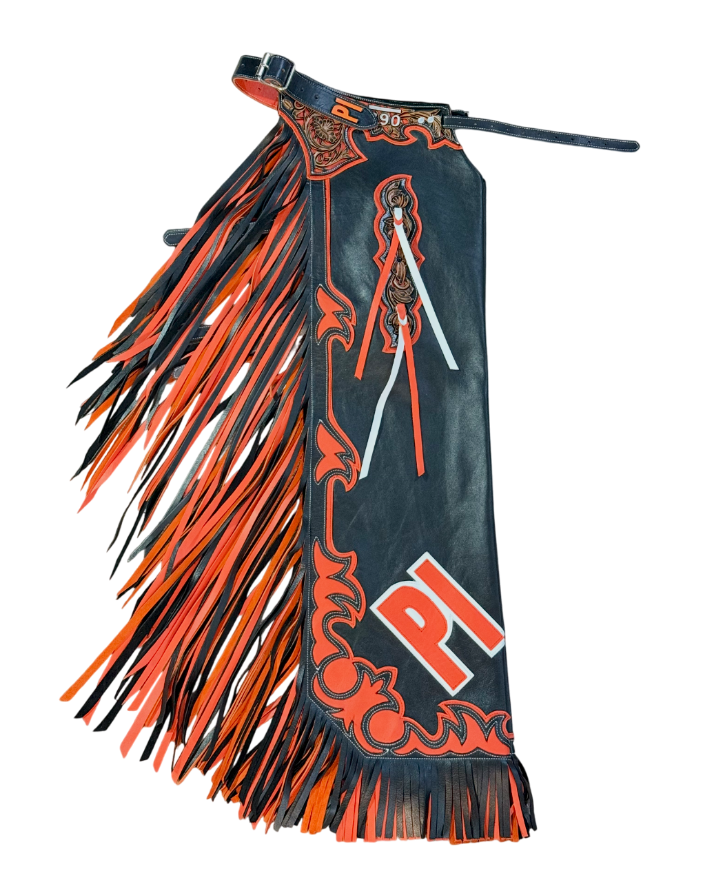 Custom Safety Man Chaps – Bucking 90 Leather Co.
